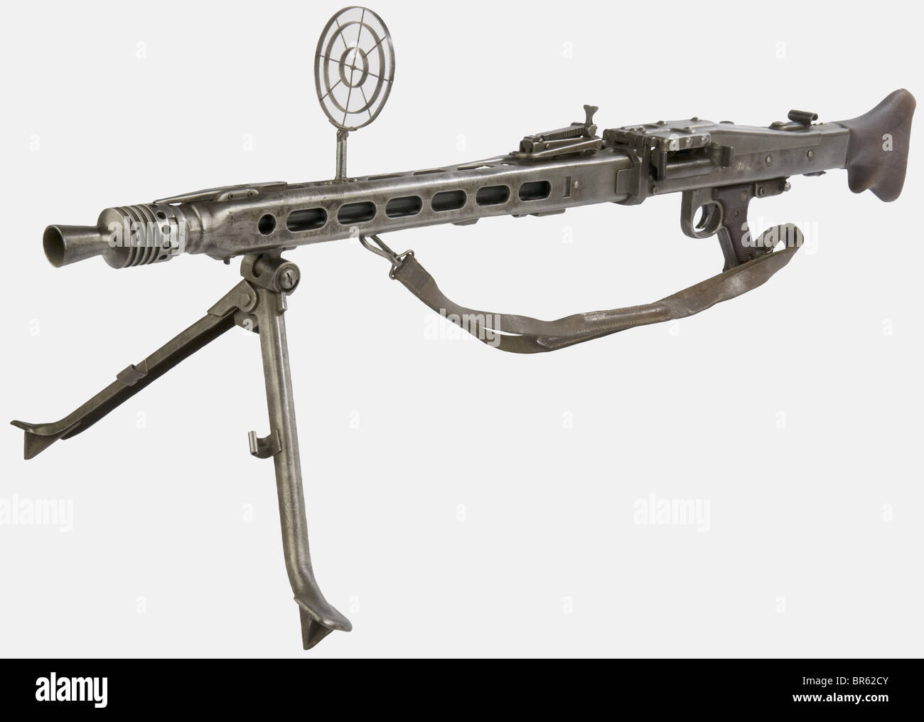 A German machine gun MG 42, caliber 7,92 x 57, serial number 2927h ...