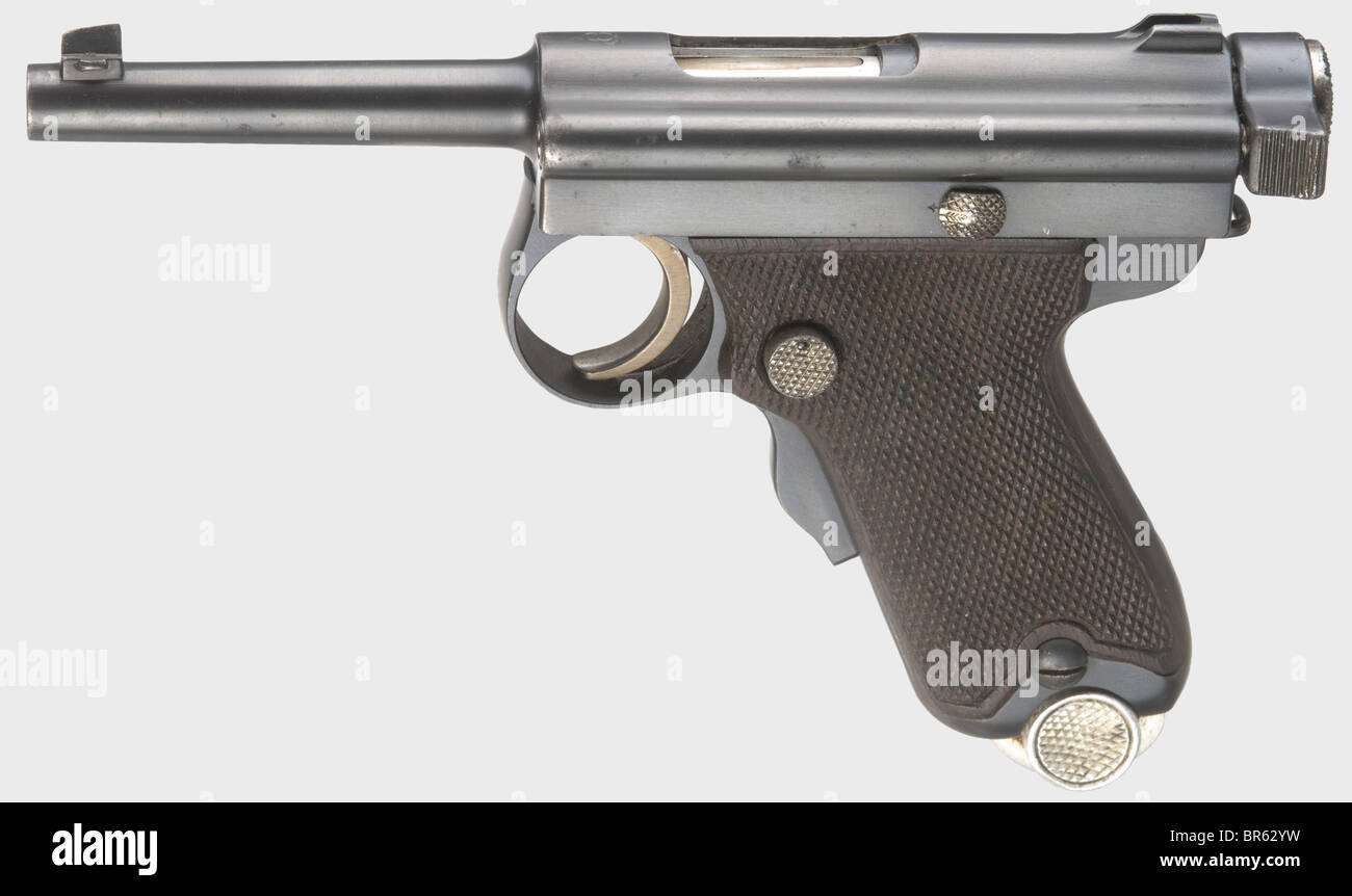 Nambu pistol hi-res stock photography and images - Alamy