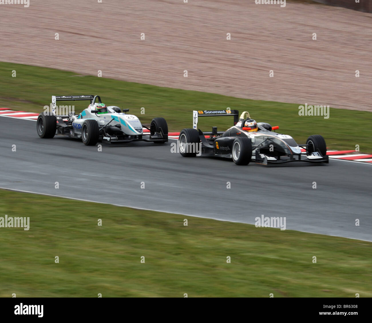 Motor racing at Oulton Park 24 March 2008 Stock Photo - Alamy
