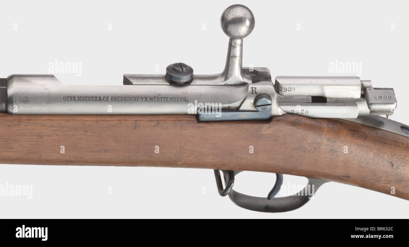A model 71/84 infantry rifle, Mauser, trial model or transitional model ...