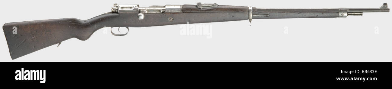 An unknown rifle model 09, Haenel 1914, 7 x 57 cal., serial no. 8592 on ...