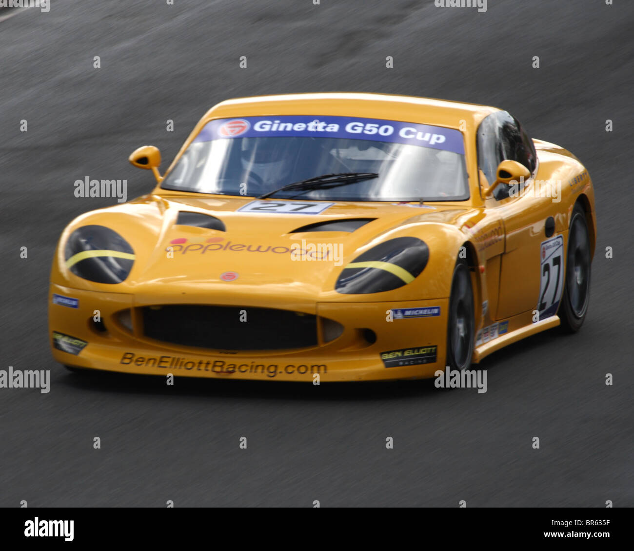 Motor racing at Oulton Park 24 March 2008 Stock Photo - Alamy