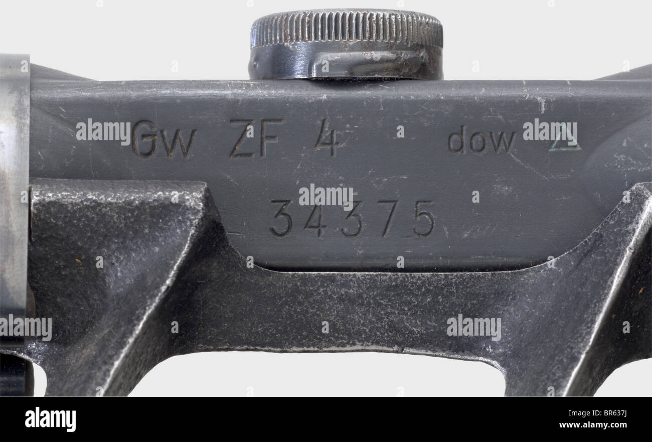 A scope rifle 98 k, code "ce 44", with "Swept Back" mount and scope 4 ...