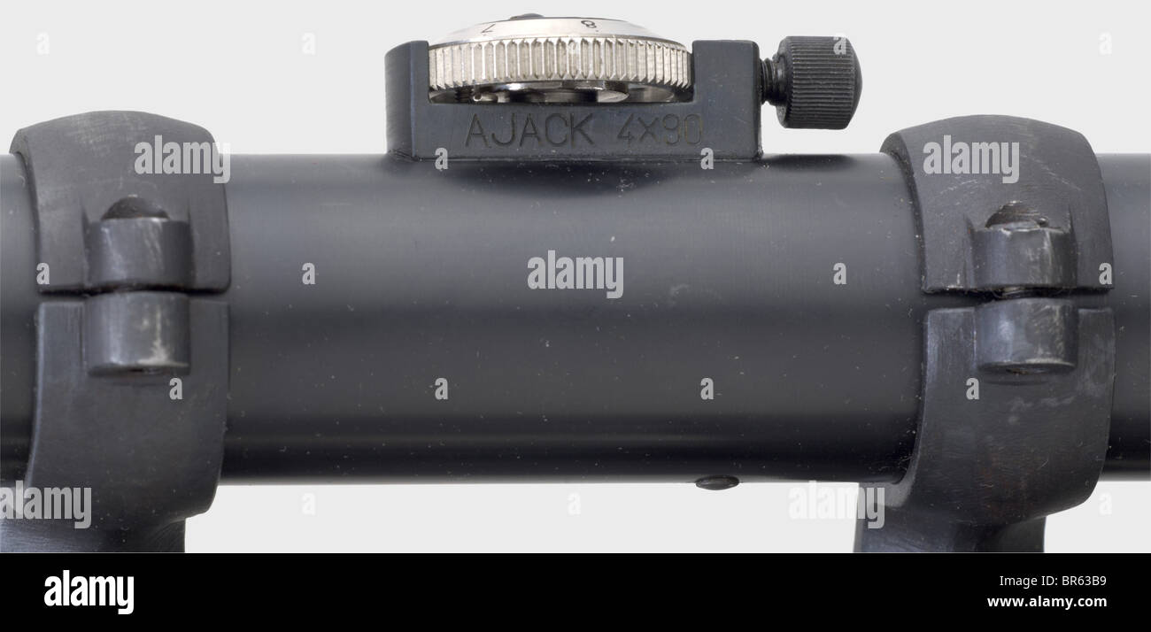 A sniper rifle mod. 1896 with Ajack m/41B scope, 6.55 x 55 cal., no ...