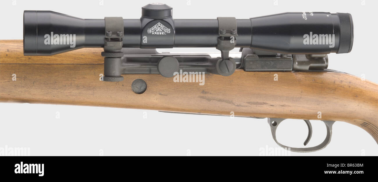 A sniper rifle Kongsberg mod. 59F1 with dioptre and Hertel & Reuss ...