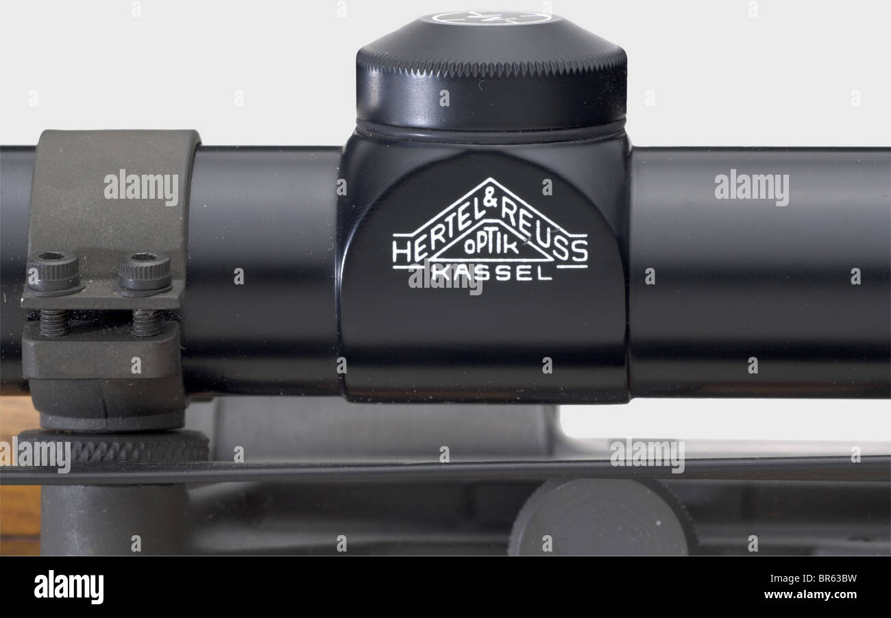 A sniper rifle Kongsberg mod. 59F1 with dioptre and Hertel & Reuss ...