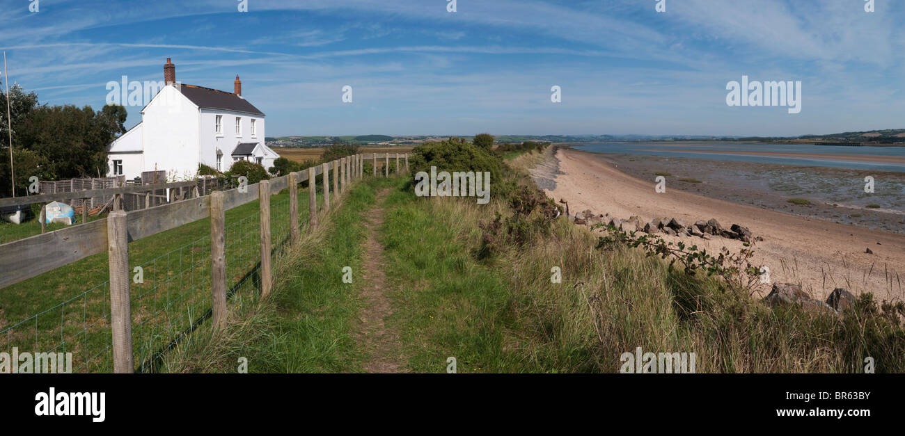 crow point on the estuary of the river taw braunston burrows nature ...