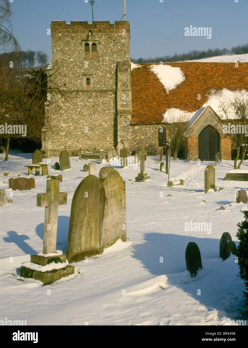 Turville chilterns winter hi-res stock photography and images - Alamy