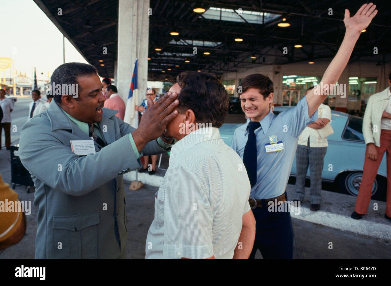 Cuban man in miami hi-res stock photography and images - Alamy