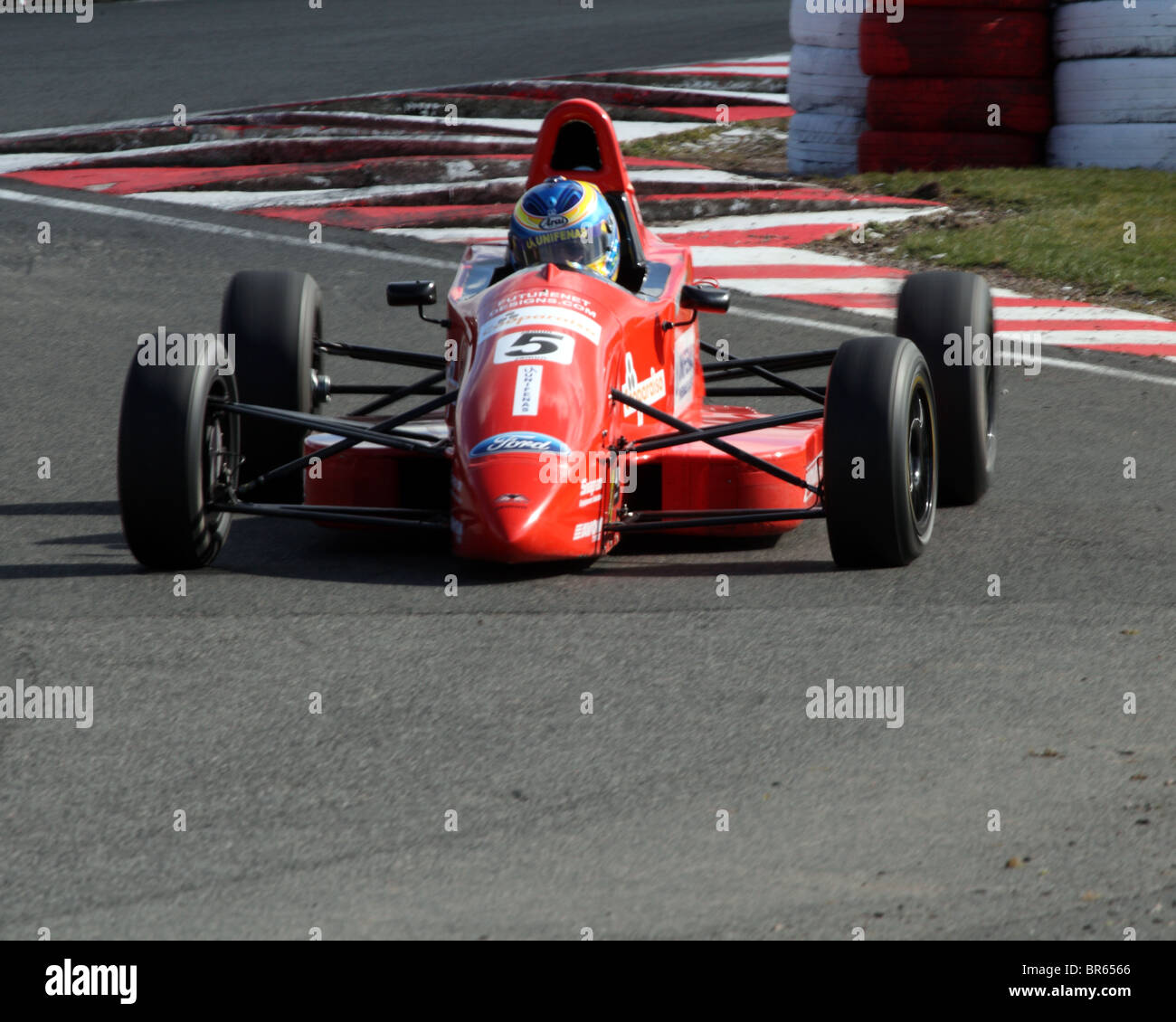 Motor racing at Oulton Park 24 March 2008 Stock Photo - Alamy