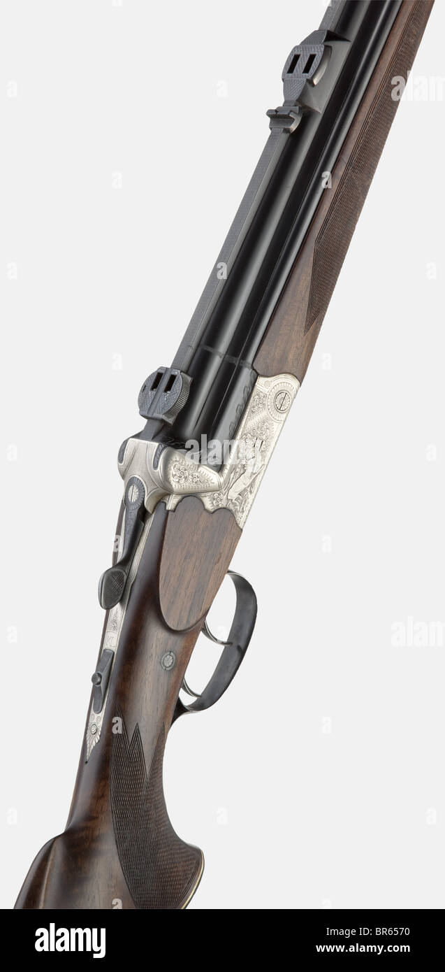 A three-barrel shotgun/rifle combination 'Drilling' Sodia Ferlach with ...