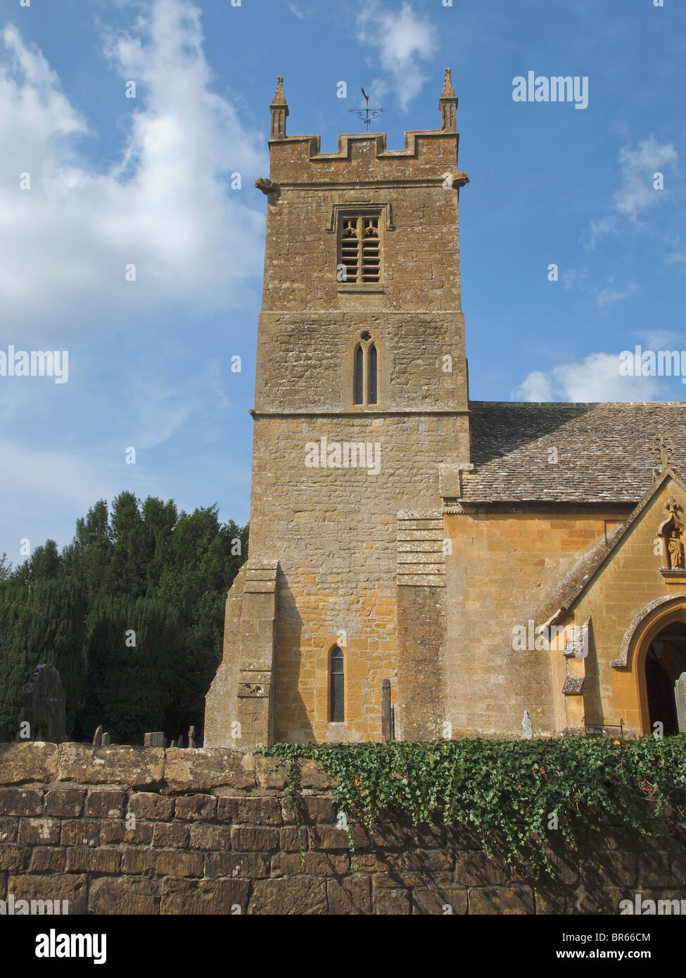 stanway church and stately home in the cotswolds Stock Photo - Alamy