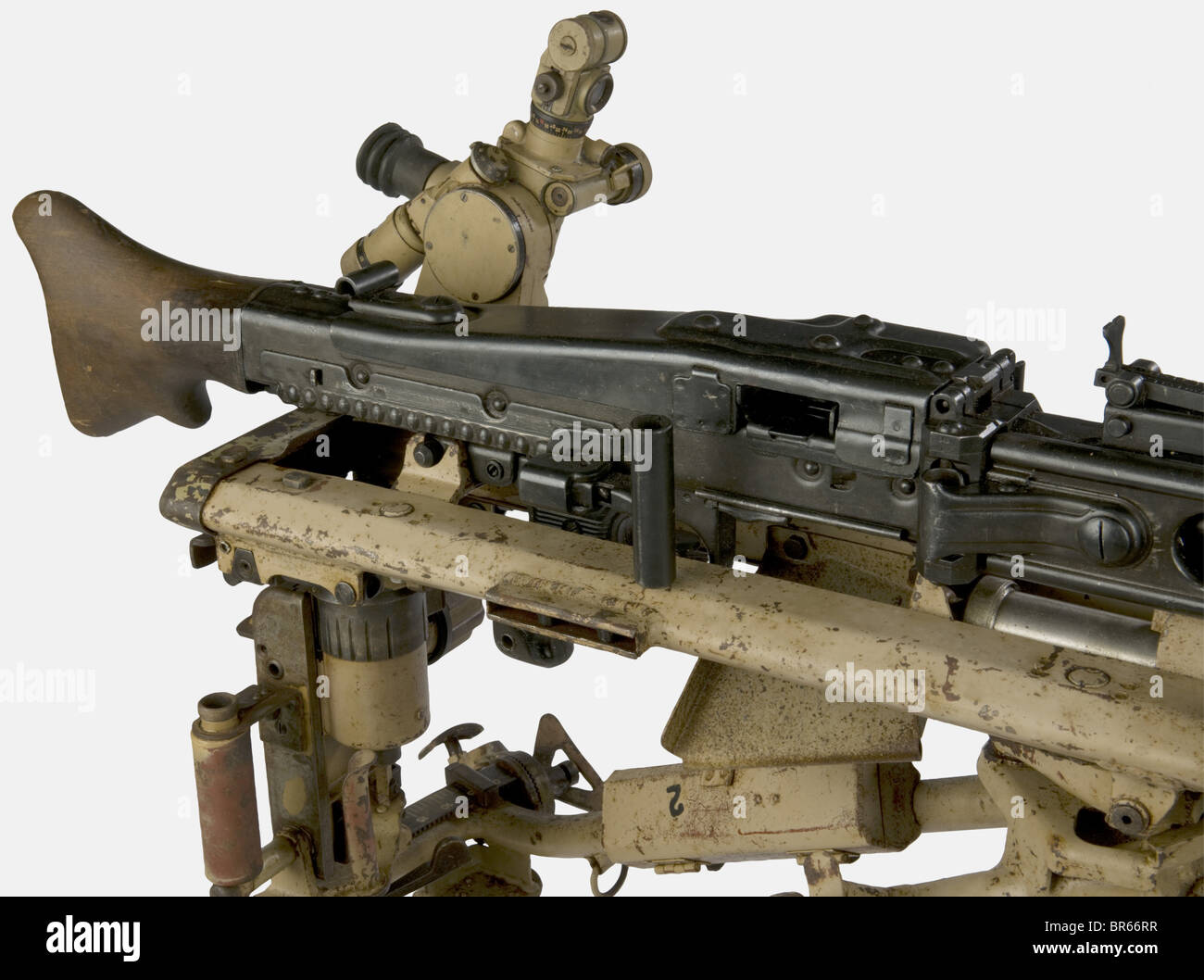 A German machine gun MG 42, calibre 7,92 x 57, serial number nc 7181i ...