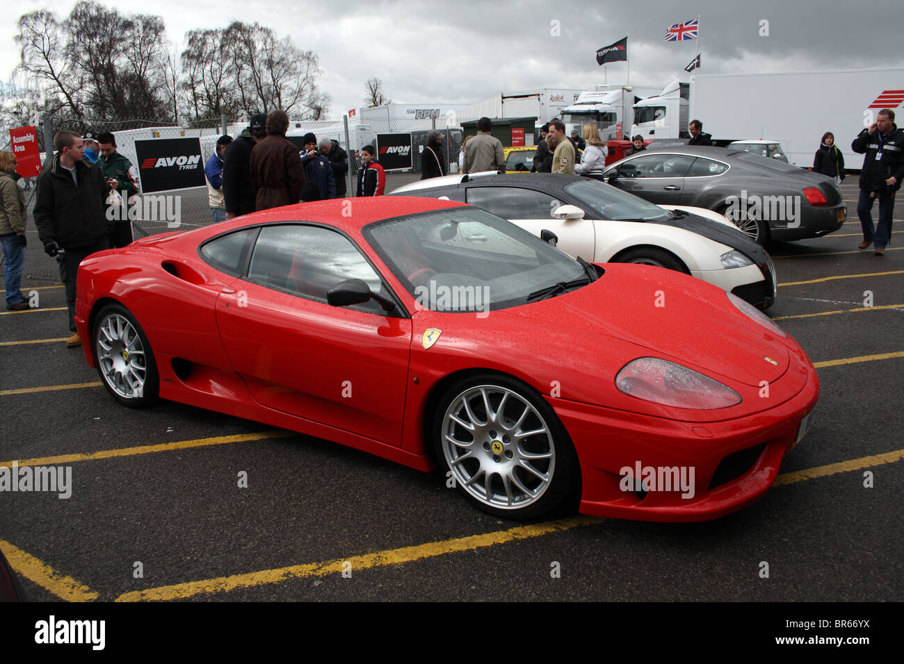 Motor racing at Oulton Park 24 March 2008 Stock Photo - Alamy