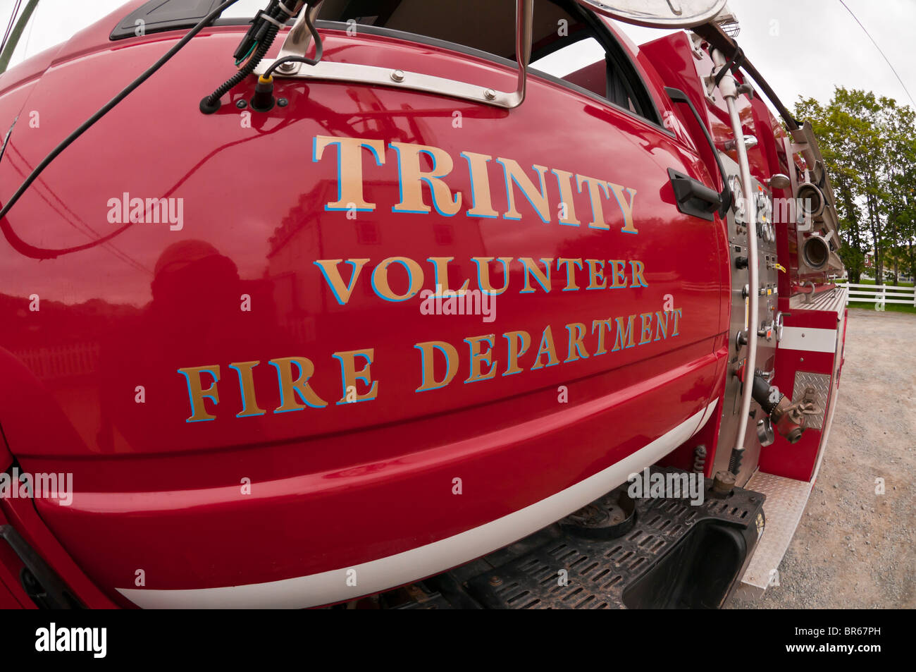 Old fashioned fire truck hi-res stock photography and images - Alamy
