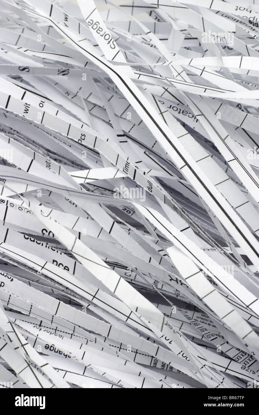 Paper document waste hi-res stock photography and images - Alamy