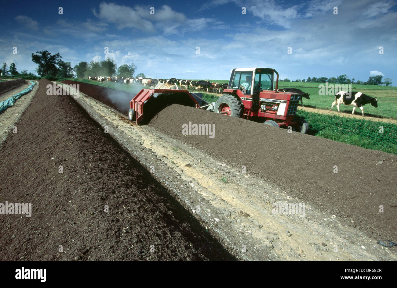 Turning compost hi-res stock photography and images - Alamy