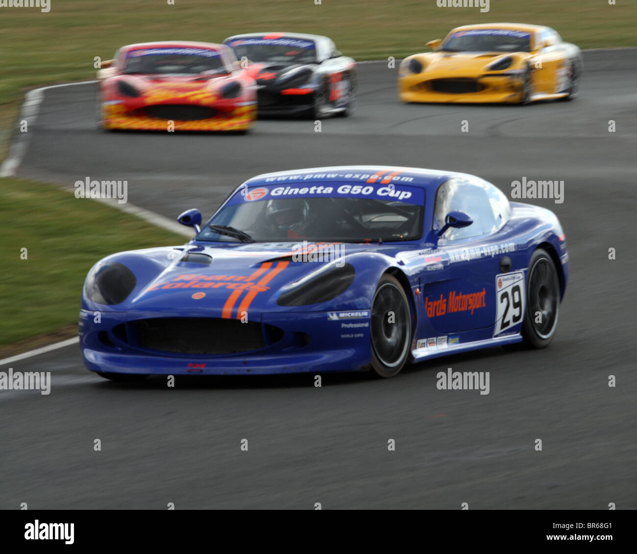 Motor racing at Oulton Park 24 March 2008 Stock Photo - Alamy