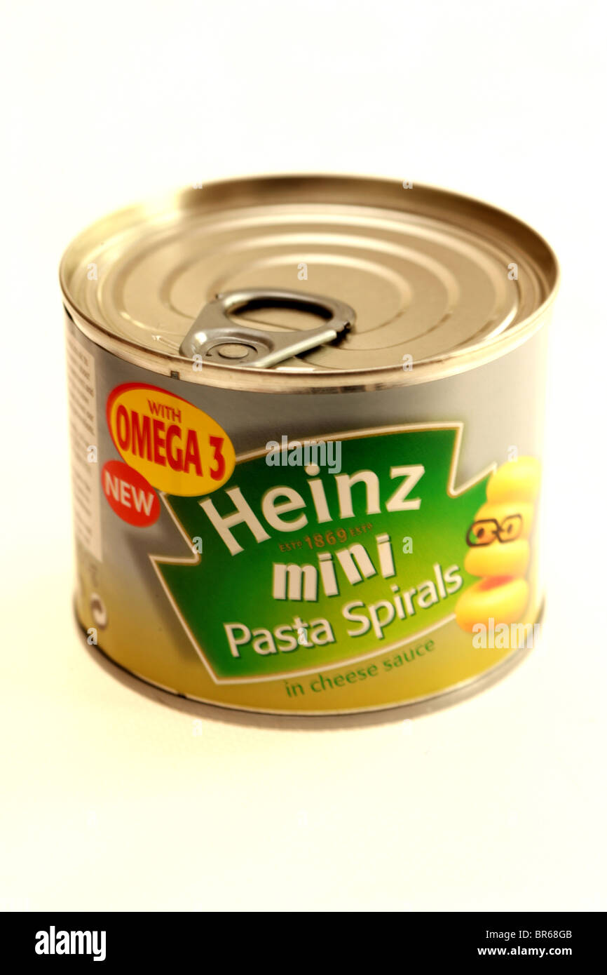 Heinz Mini Pasta Spirals Stock Photo - Alamy