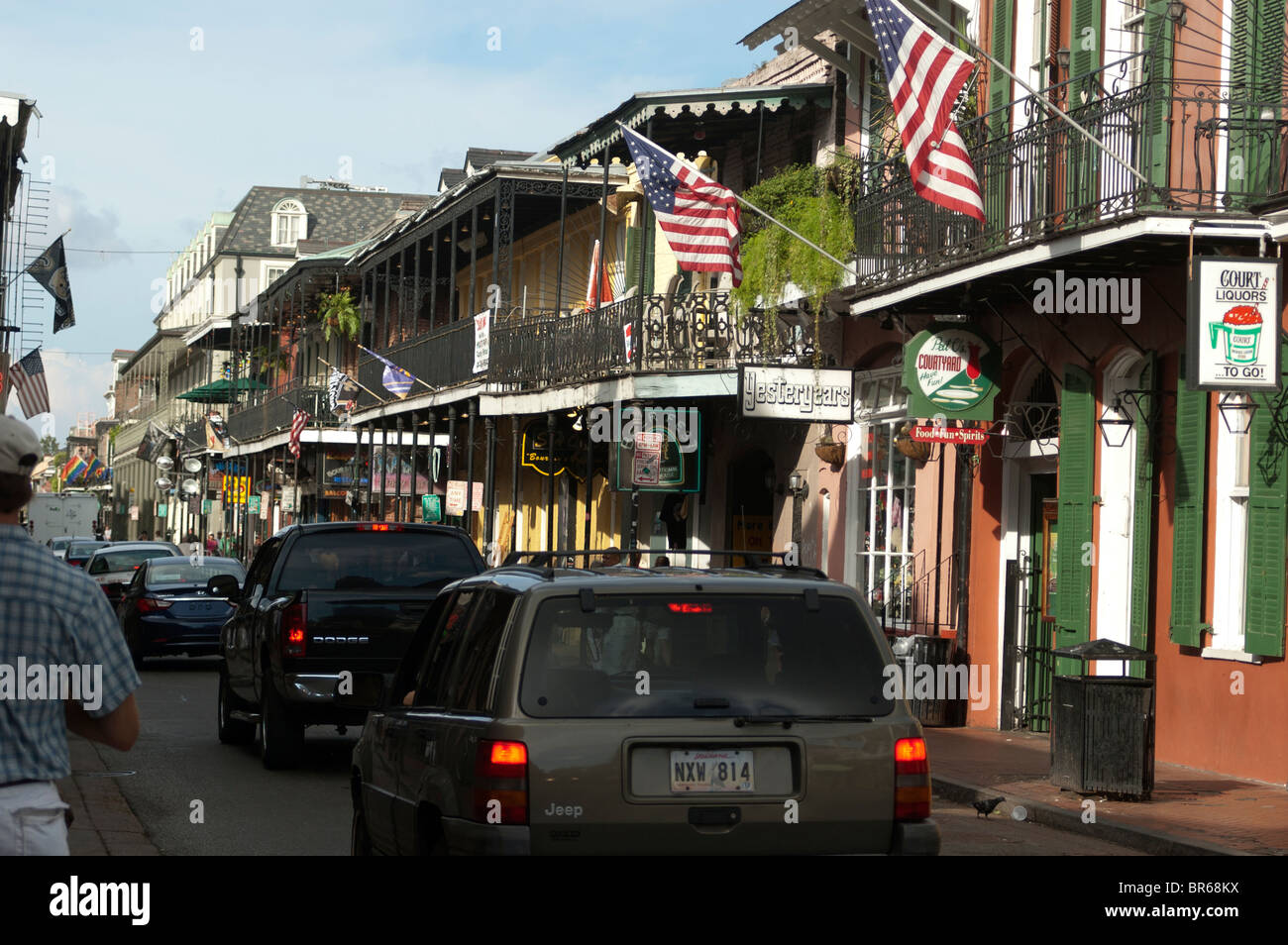Bourbon street new orleans usa hi-res stock photography and images - Alamy