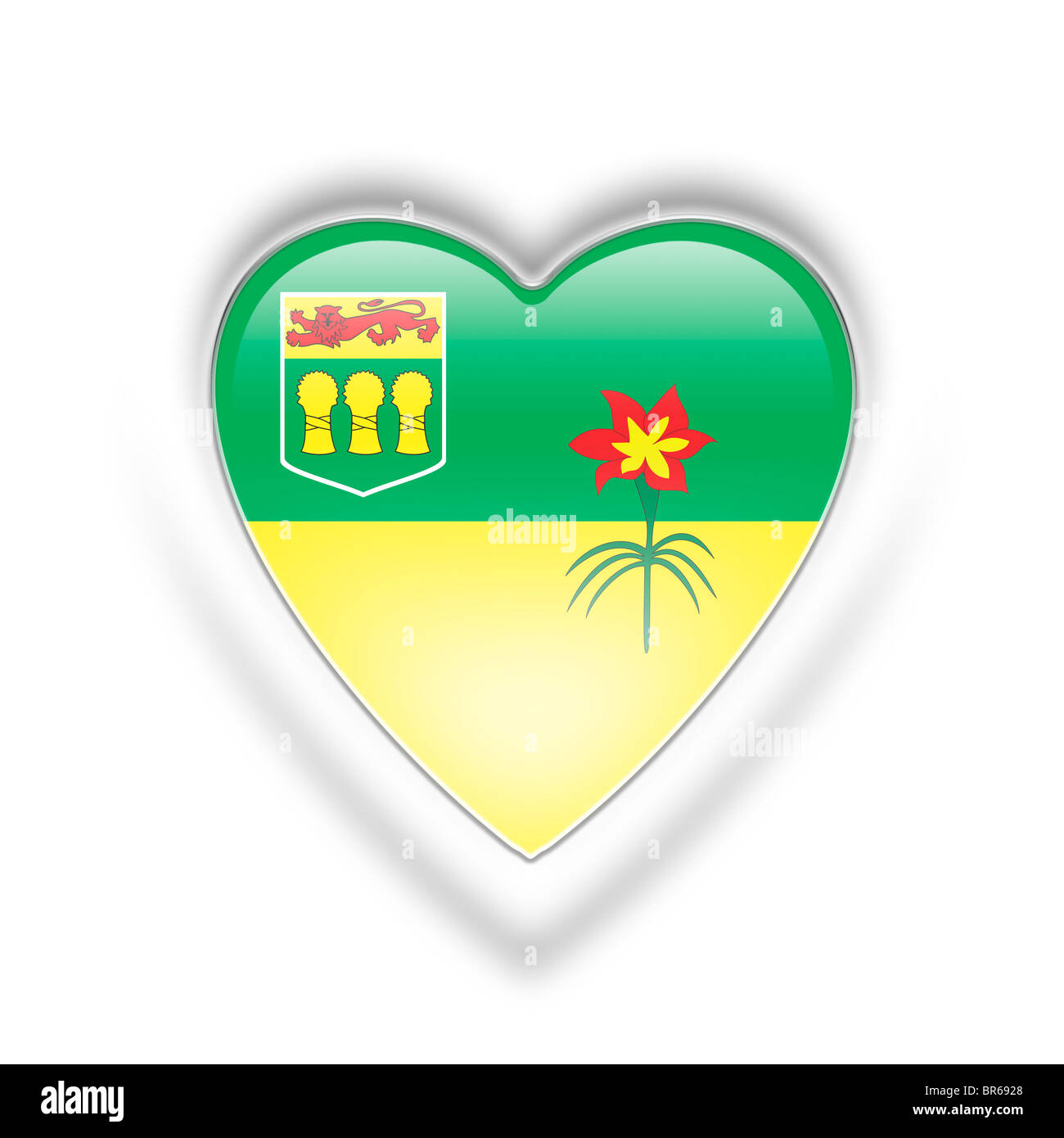 Saskatchewan flag hi-res stock photography and images - Alamy