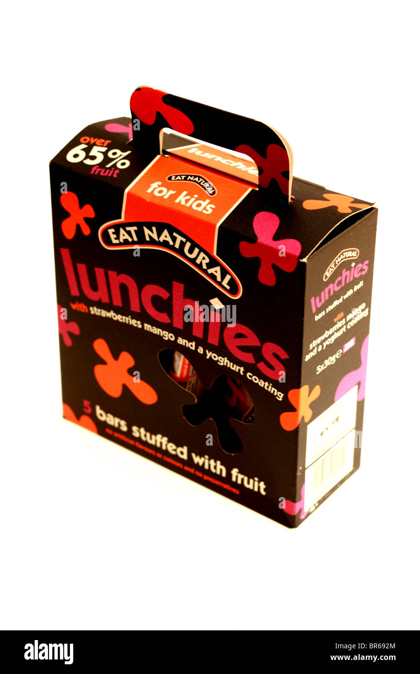 Eat Natural Lunchies Stock Photo - Alamy