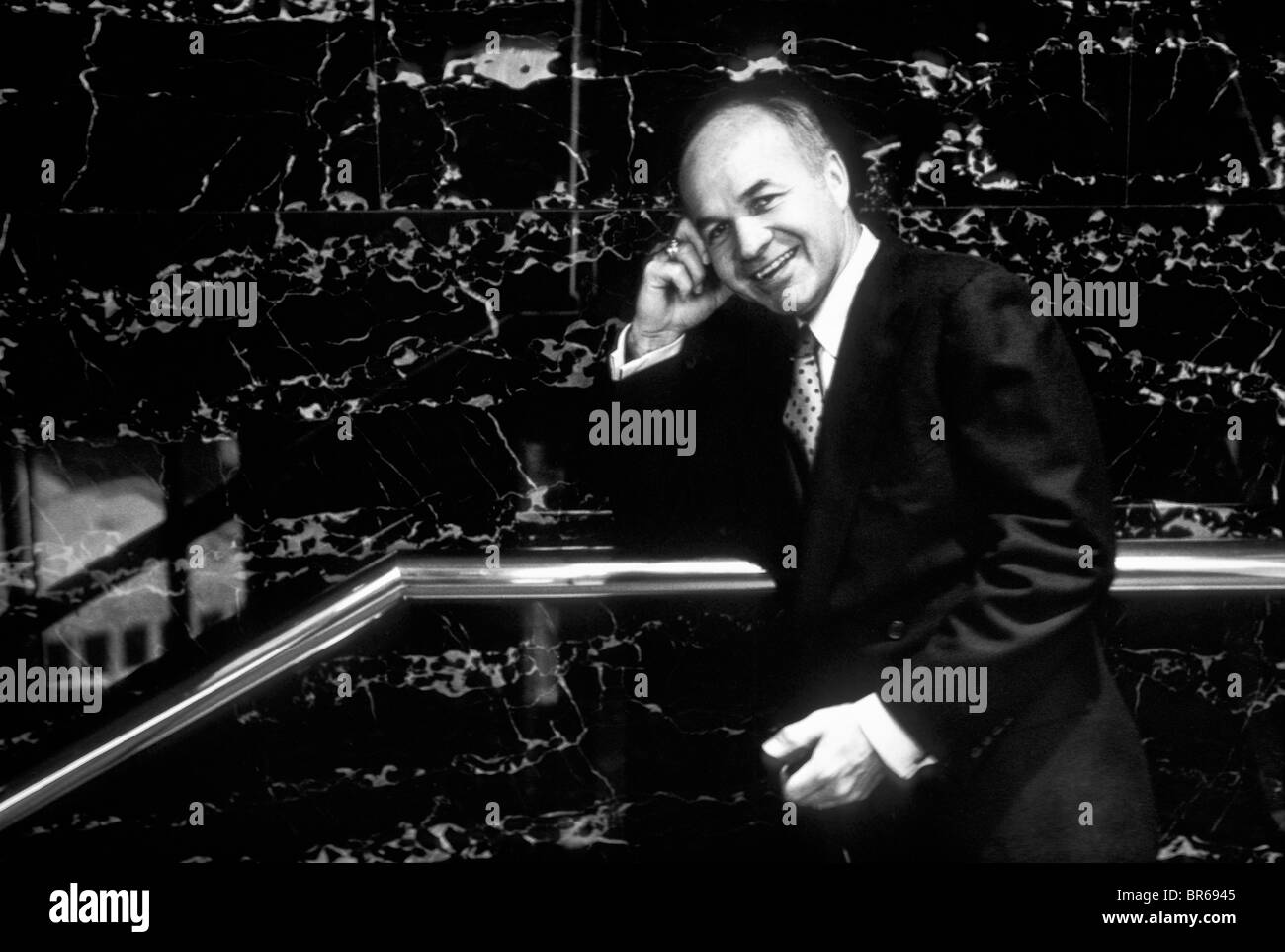 Kenneth Lay Former CEO of Enron poses for a portrait shot in the ...