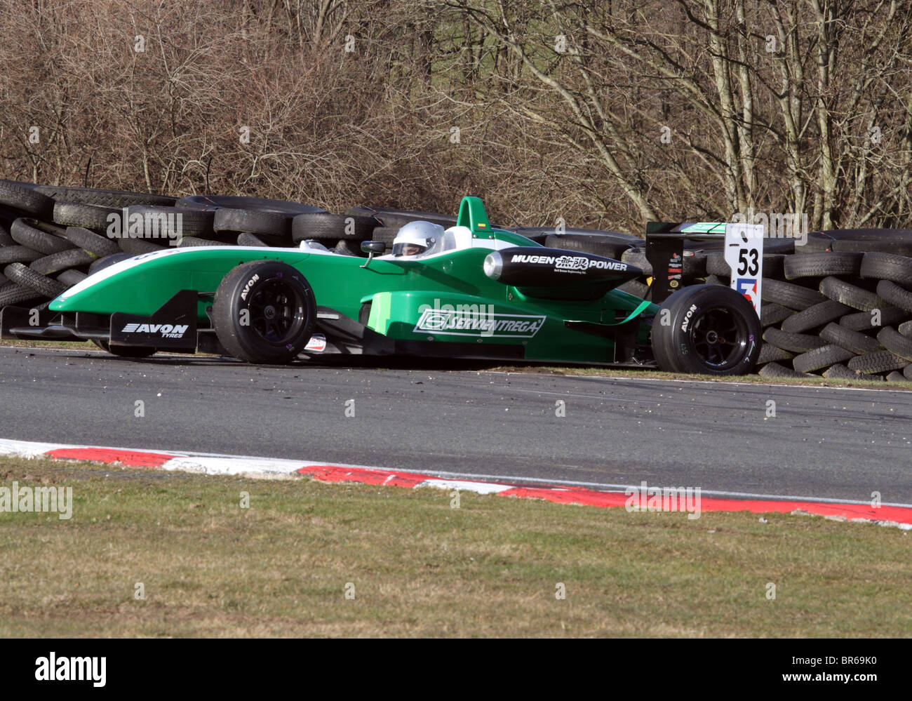 Motor racing at Oulton Park 24 March 2008 Stock Photo - Alamy