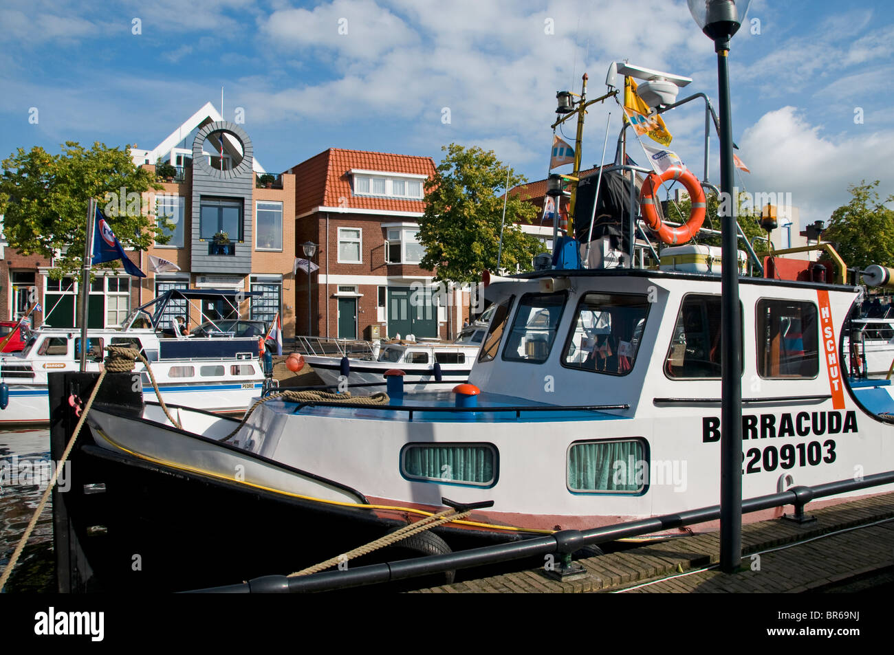 Sneek Netherlands Friesland town city Stock Photo - Alamy