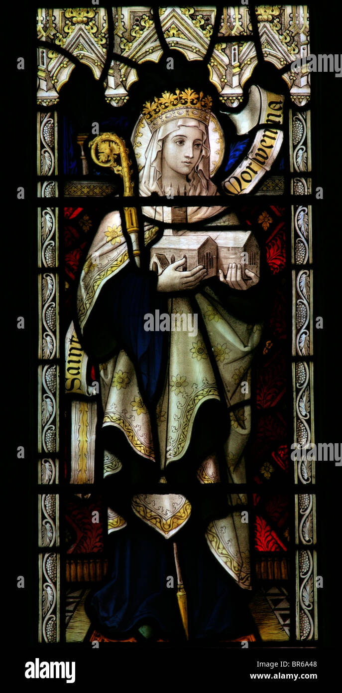Stained glass window by Lavers, Barraud & Westlake depicting Saint ...