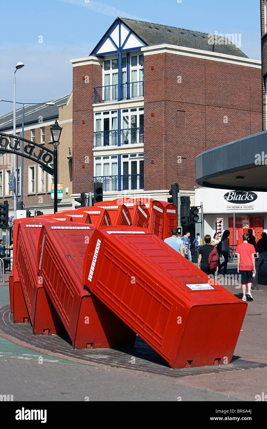 Sculpture, Out of Order, Kingston, London Stock Photo - Alamy