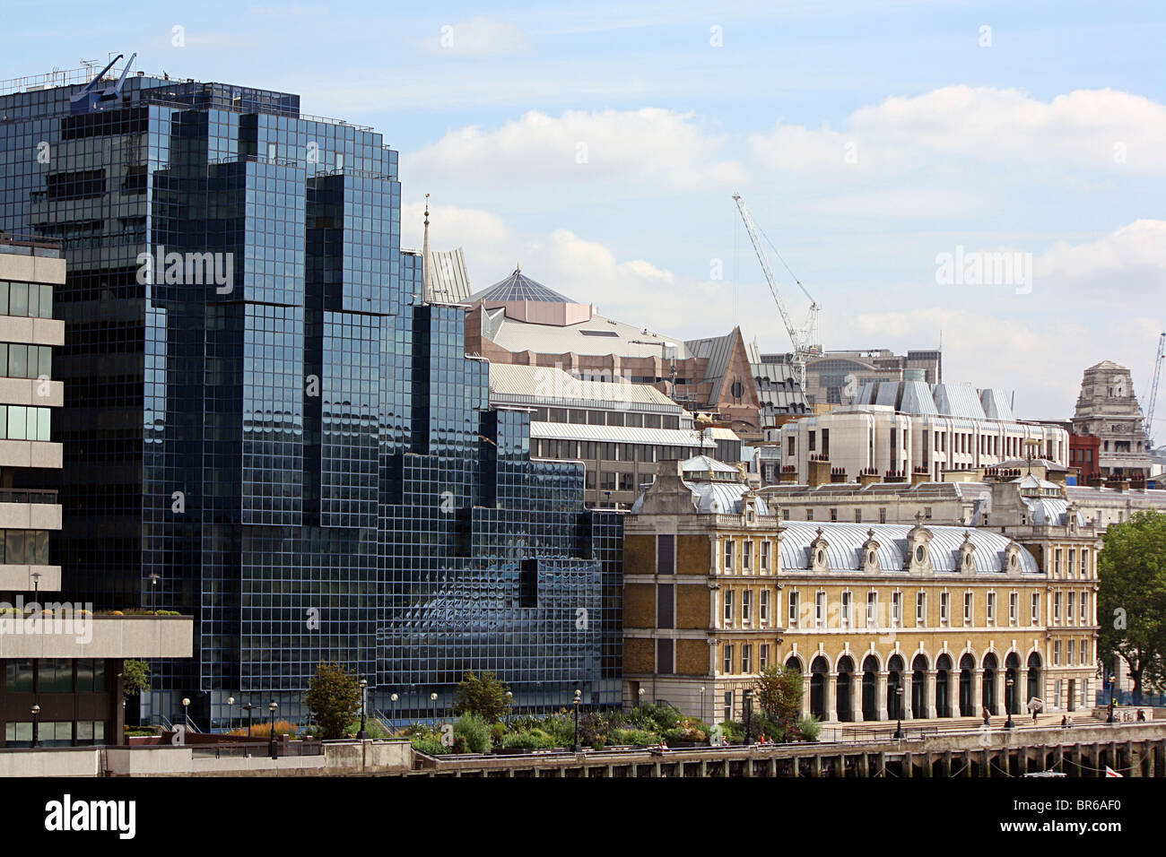 Billingsgate Market, viewed from London Bridge Stock Photo - Alamy