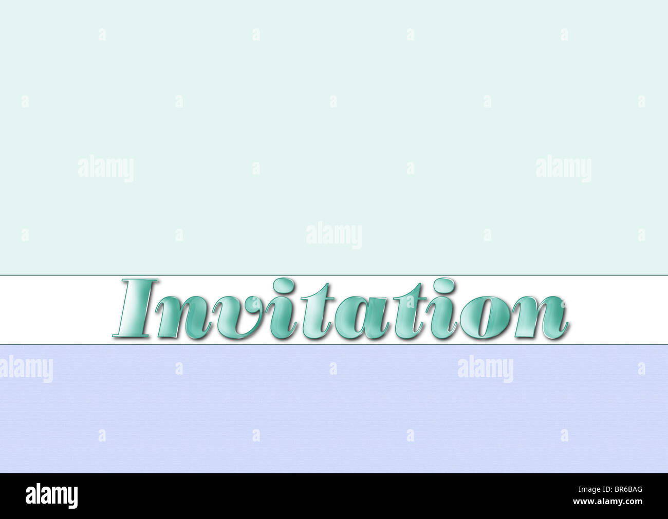 Frame for invitation cards, white and blue colors Stock Photo - Alamy