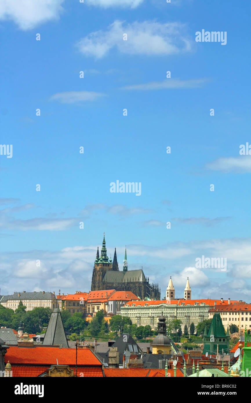 Classic view prague castle hi-res stock photography and images - Alamy