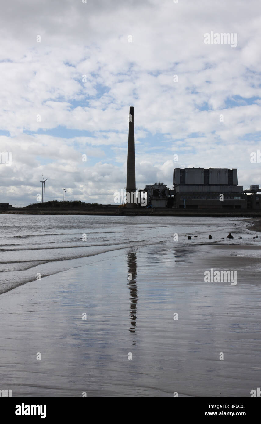 Decommissioned Methil Power station (now demolished) Scotland September ...