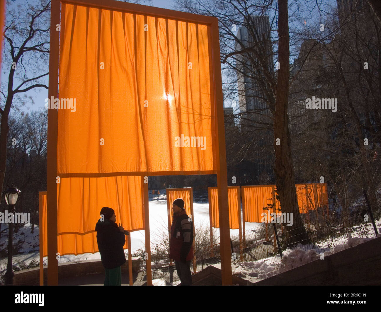 Christo gates hi-res stock photography and images - Alamy