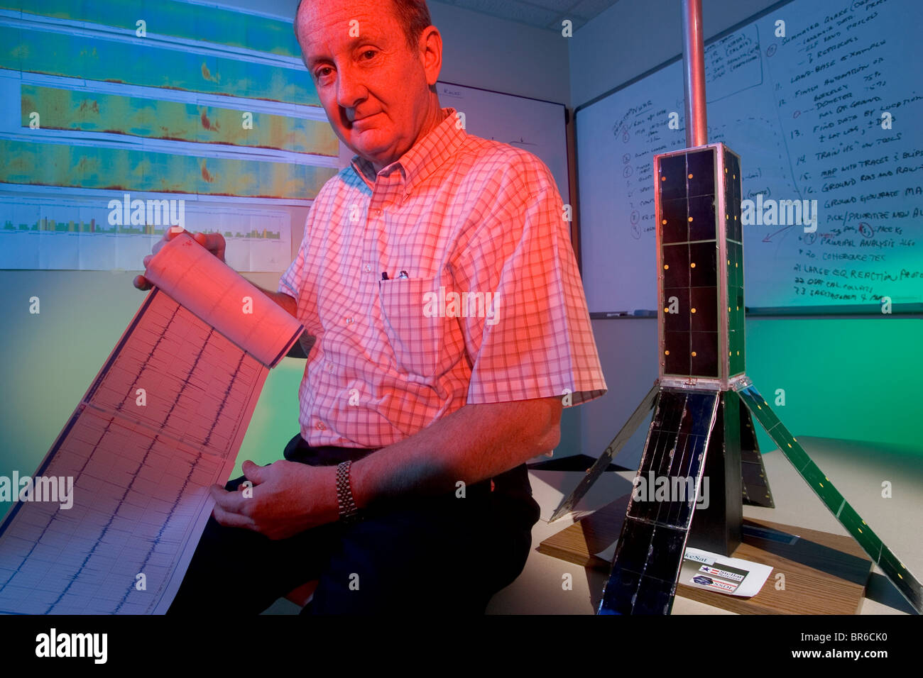 Quakefinder CEO Tom Bleier Stock Photo - Alamy