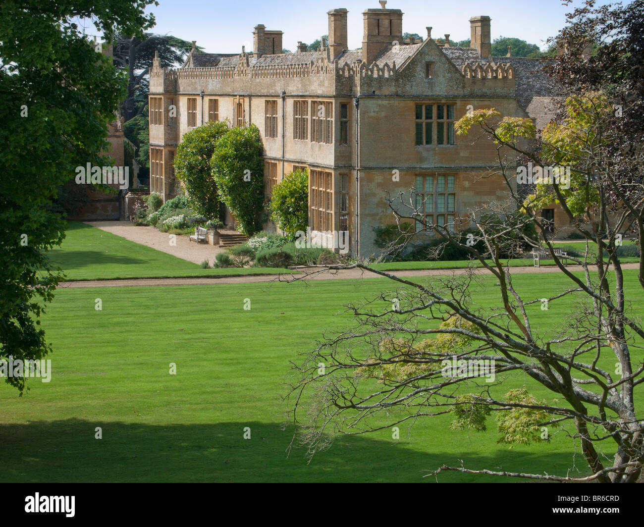 The exterior of a Stately Home Stock Photo - Alamy