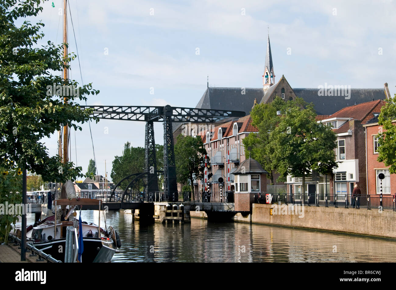 Sneek Netherlands Friesland town city Stock Photo - Alamy