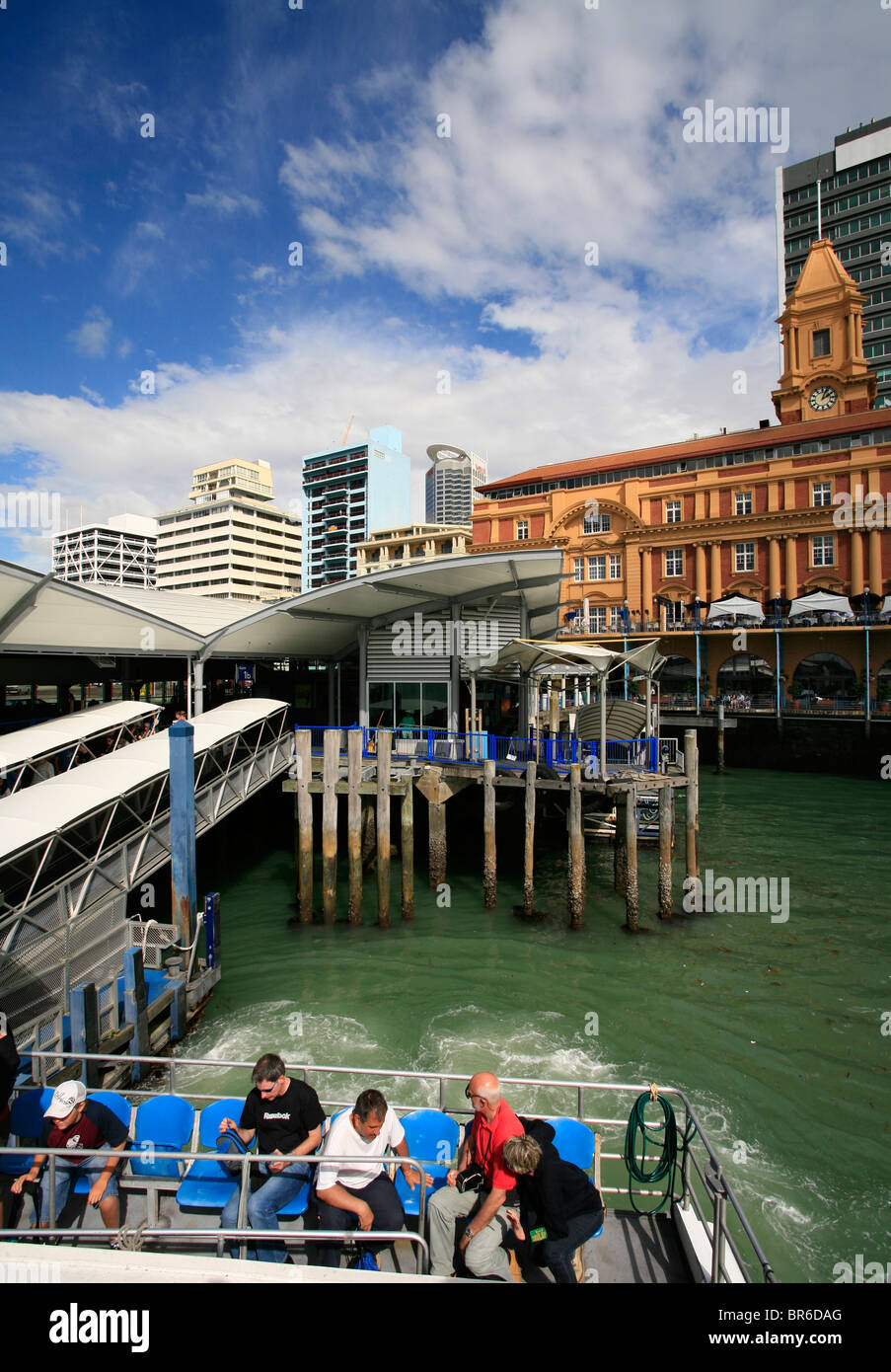 A passenger ferry in Auckland New Zealand Stock Photo - Alamy