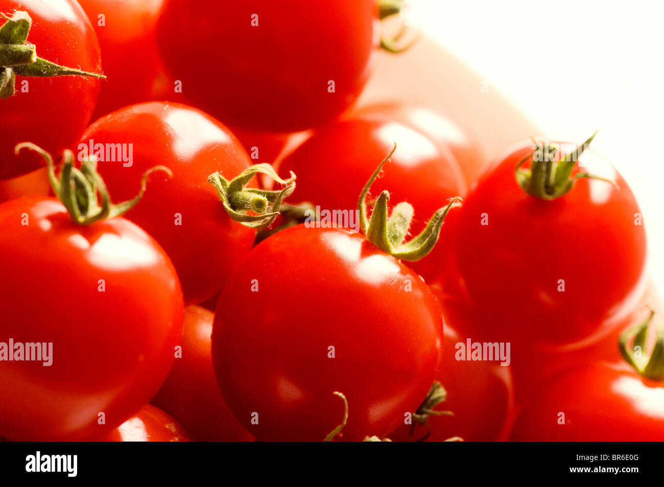 Fresh organic red cherry Cut Out Stock Images & Pictures - Alamy