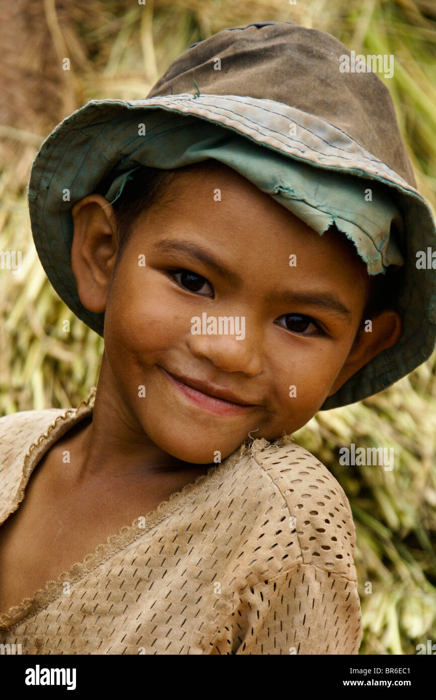 Malagasy boy, Madagascar Stock Photo - Alamy