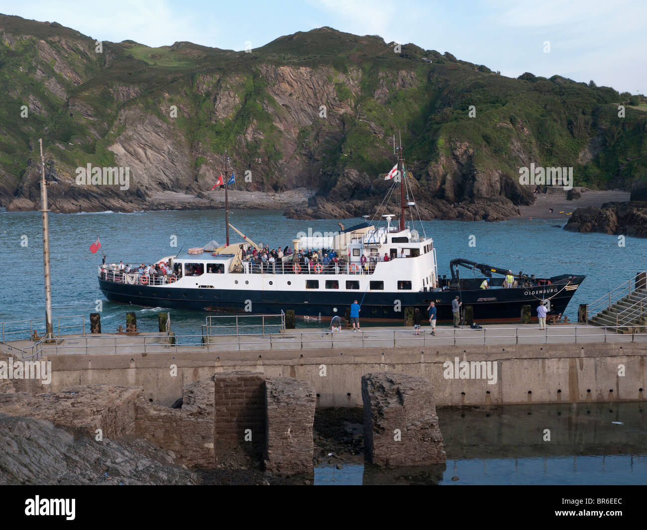 ferry to swansea lundy island ilfracombe harbour Stock Photo - Alamy
