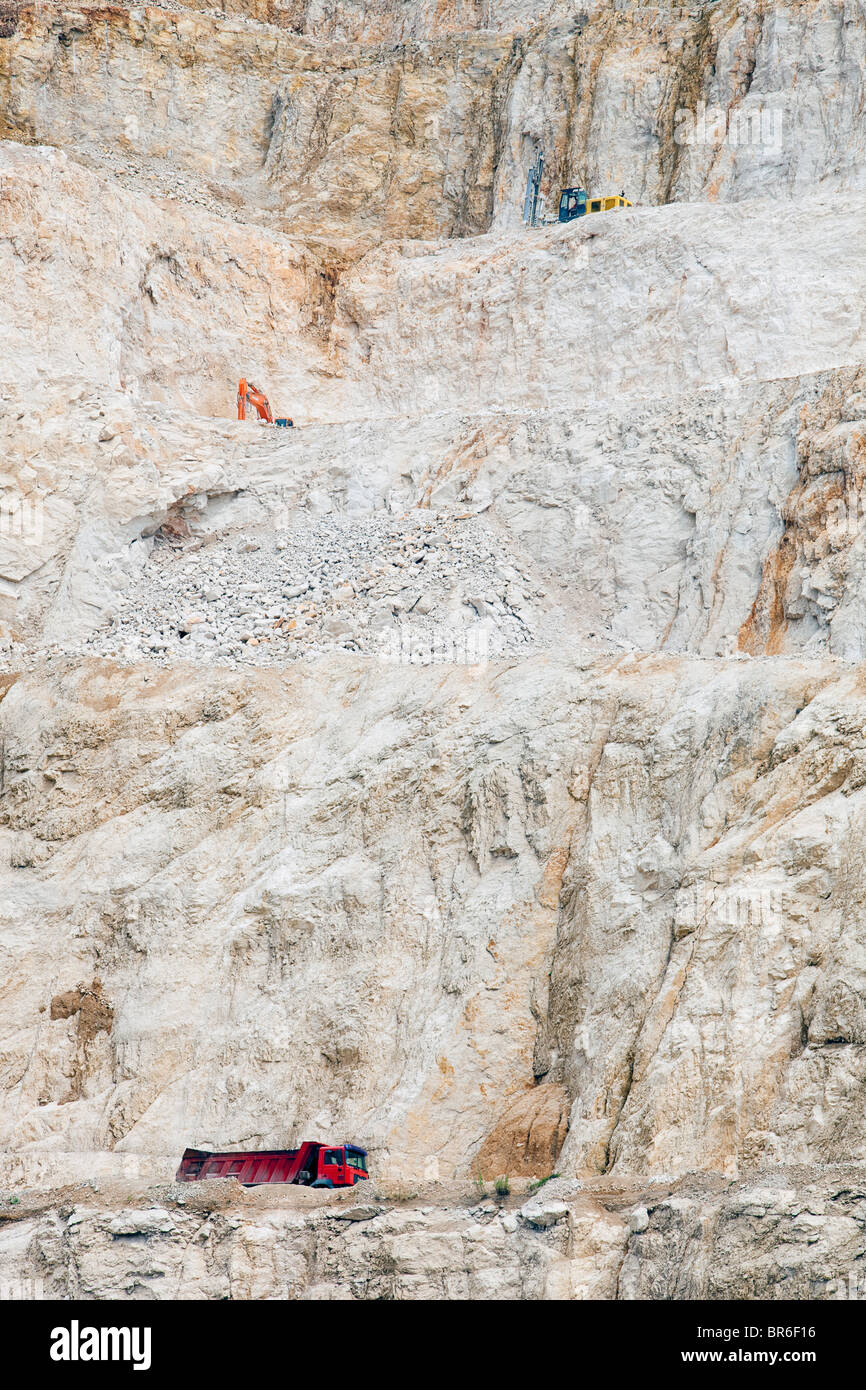Open pit mining quarry excavator hi-res stock photography and images ... Open pit mining quarry excavator hi-res stock photography and images ...