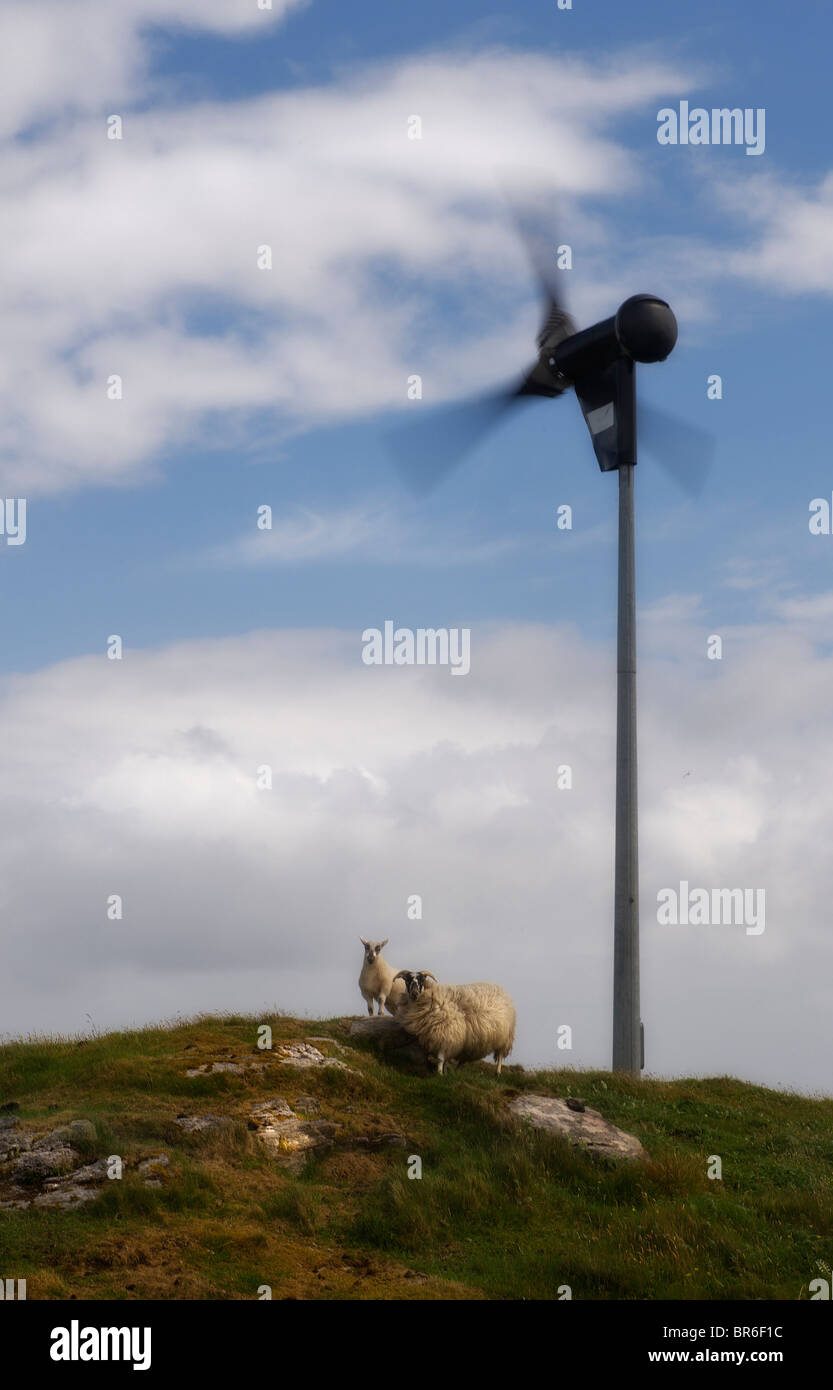 South uist wind turbine hi-res stock photography and images - Alamy