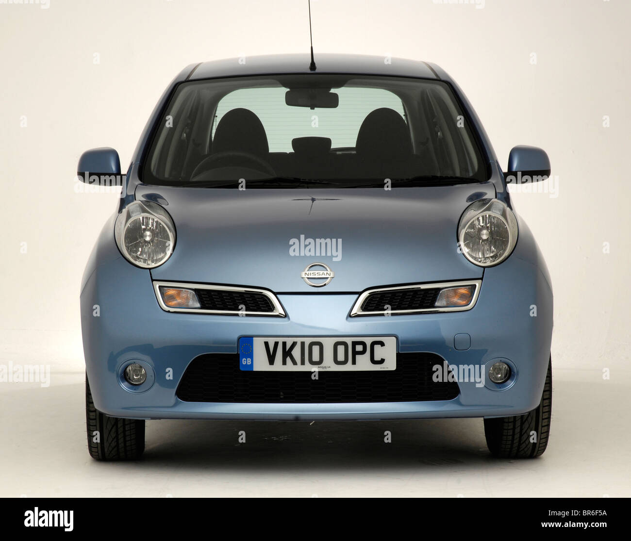 Nissan micra blue hi-res stock photography and images - Alamy