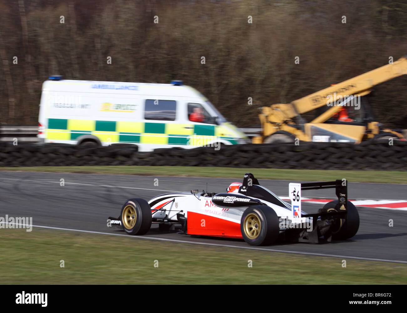 Motor racing at Oulton Park 24 March 2008 Stock Photo - Alamy