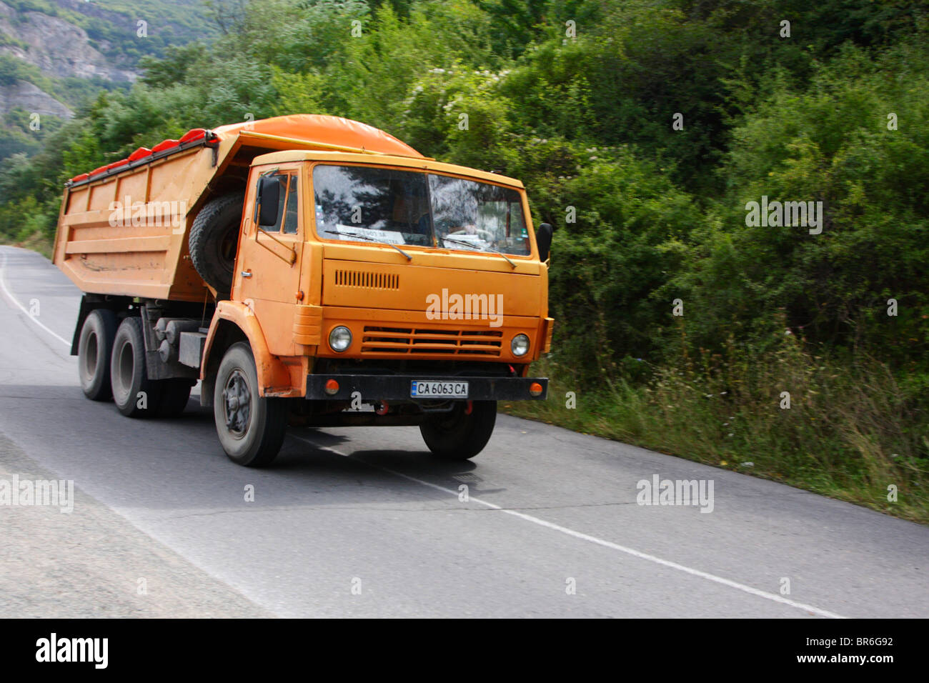 Russian lorry hi-res stock photography and images - Alamy