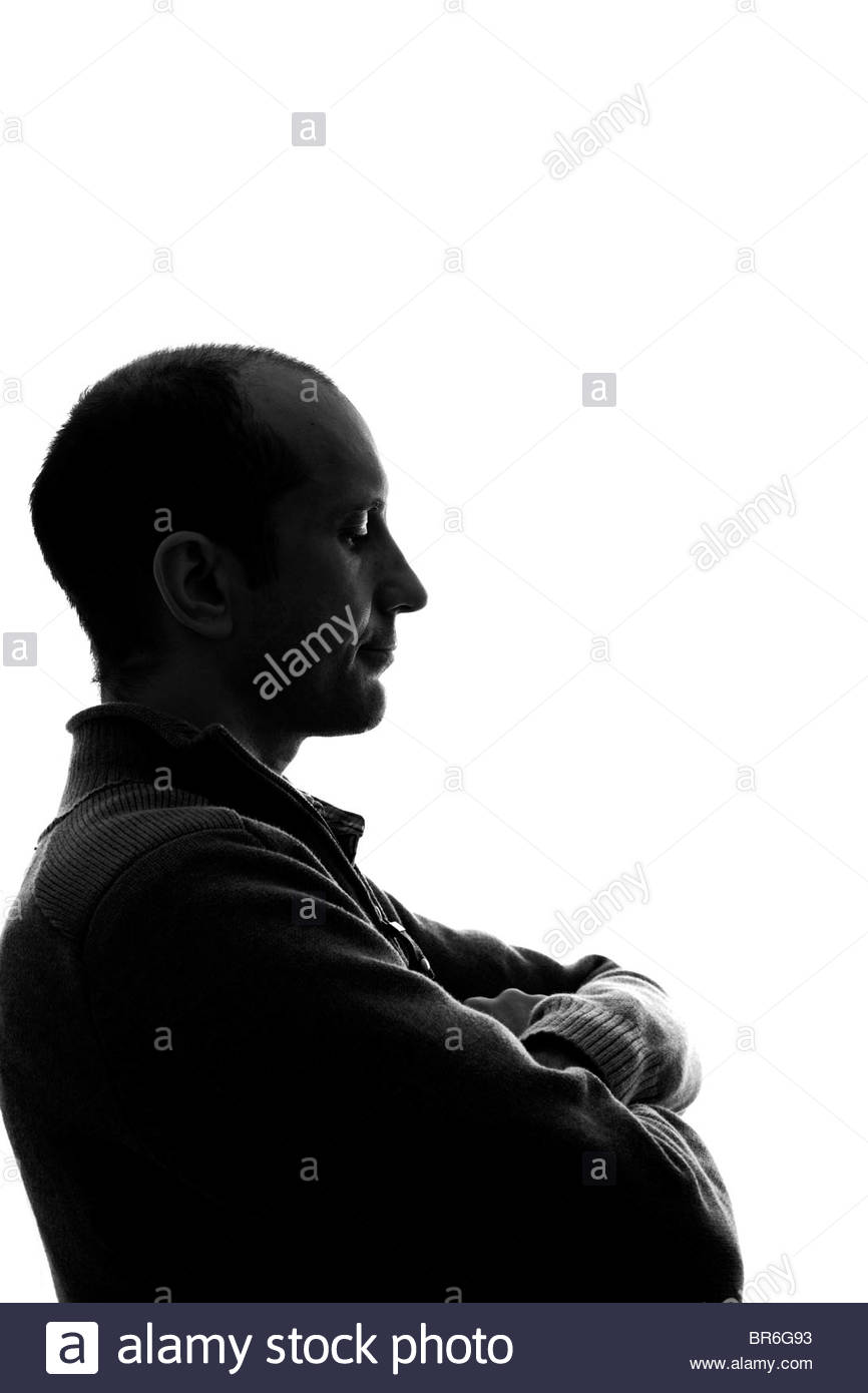 Folded arms man Black and White Stock Photos & Images - Alamy
