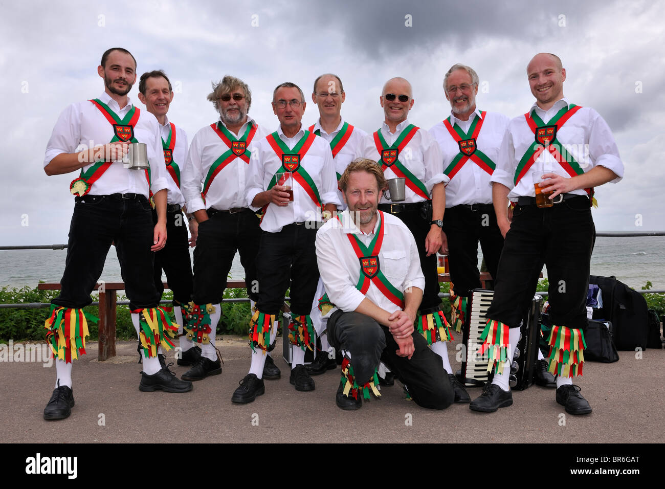 The Colchester Morris Men Stock Photo - Alamy